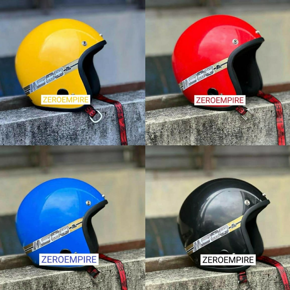 100% ORIGINAL MS88 Helmet (with Tali Tulisan Merah) SIZE 57 CM | Shopee ...