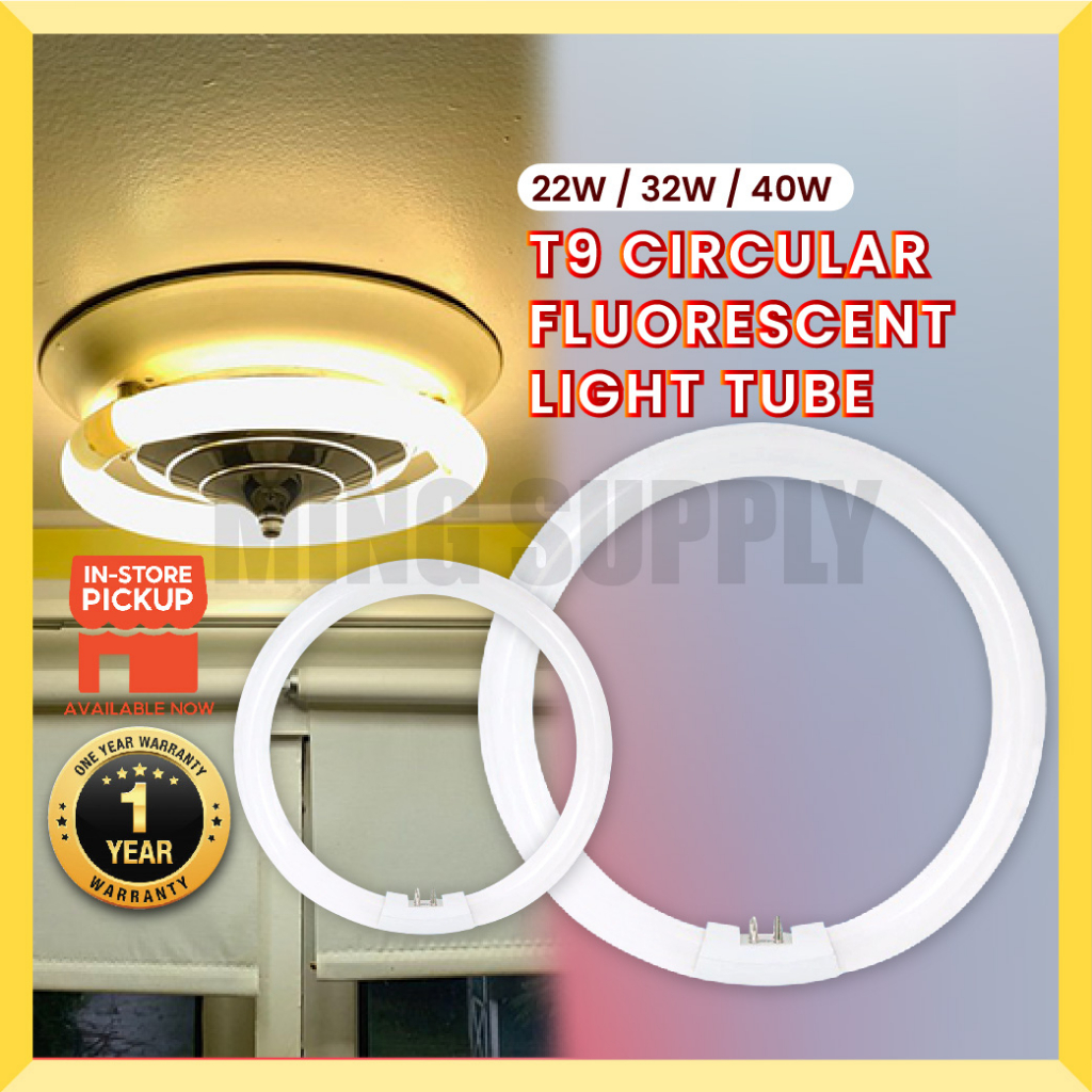 Hitachi T9 Ring Light Circular Fluorescents Tube 40w 32w 22w Ceiling Light Round Daylight White ...