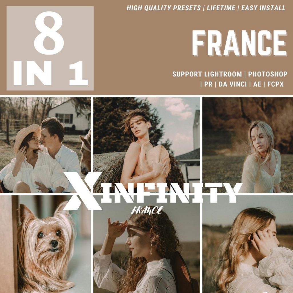 France Vintage Lightroom presets Adobe Photoshop preset Lightroom ...