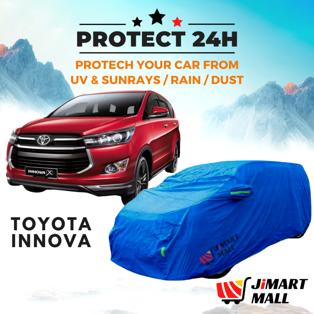 TOYOTA INNOVA 24H FULL CAR COVER Thick Water Resistant Outdoor Sun ...