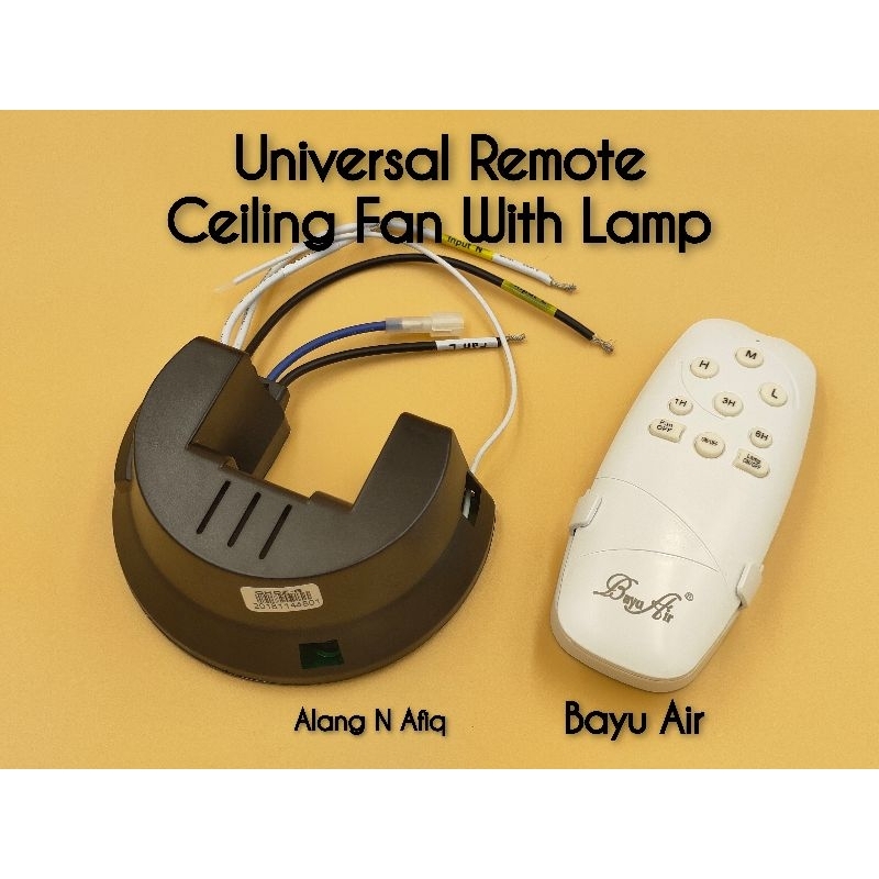 Ready Stock! Bayu Air Universal AC Ceiling Fan. Alpha Cosa, Sapphire ...