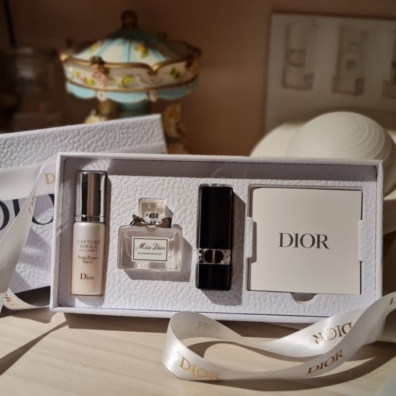 Authentic Miss Dior & Rouge Dior Drawer Gift Set (3pc) | Shopee Malaysia