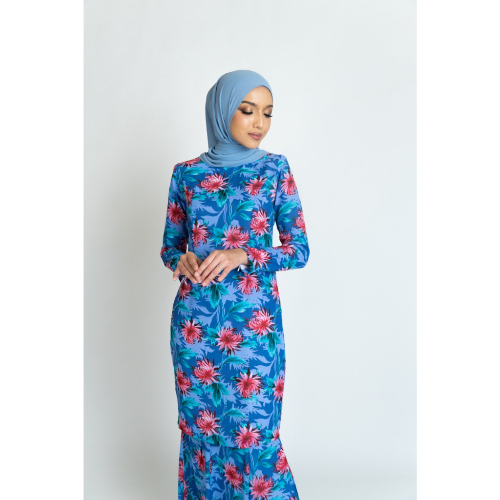 NADZRI MORSHIDI | TIARA KURUNG MODERN CHIFFON PRINCESS CUT | BAJU RAYA ...