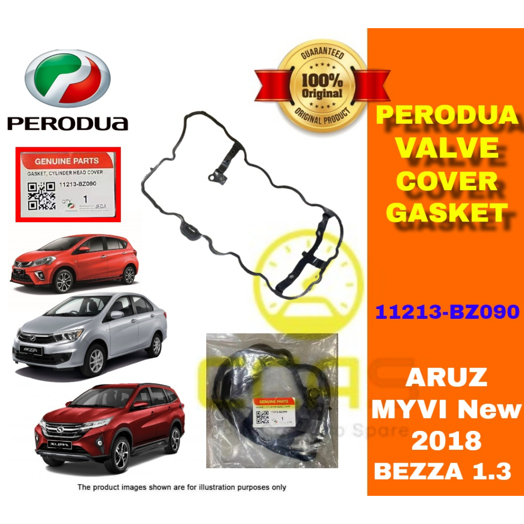 Perodua Valve Cover Gasket ARUZ MYVI New 2018 BEZZA 1.3 - 11213-BZ090 ...