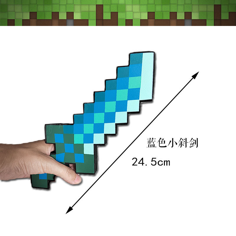 [READY STOCK] Minecraft Foam Toys Cosplay Party - Fire Lighting King ...