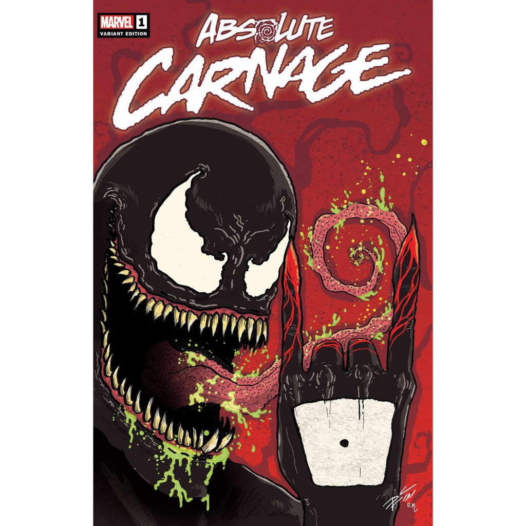 ABSOLUTE CARNAGE #1 MIDTOWN EXCLUSIVE DONNY CATES VARIANT COVER 1ST ...