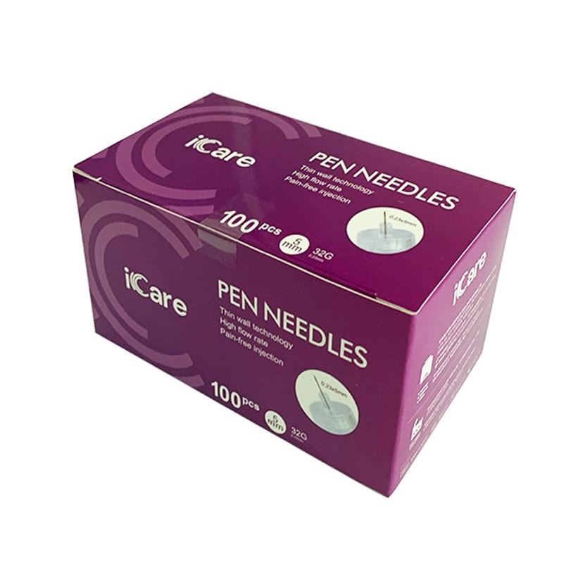 Insulin Pen Needles 100pieces per box, 4mm, 5mm , 6mm (Original ...