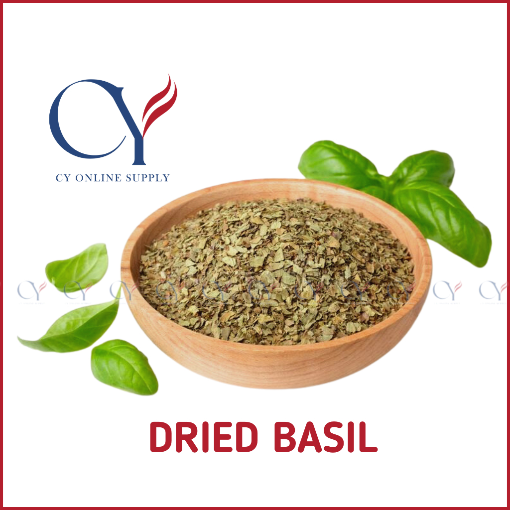 DRIED BASIL 100g/50g/25g | DAUN SELASIH MANIS KERING | 干罗勒 | Shopee ...