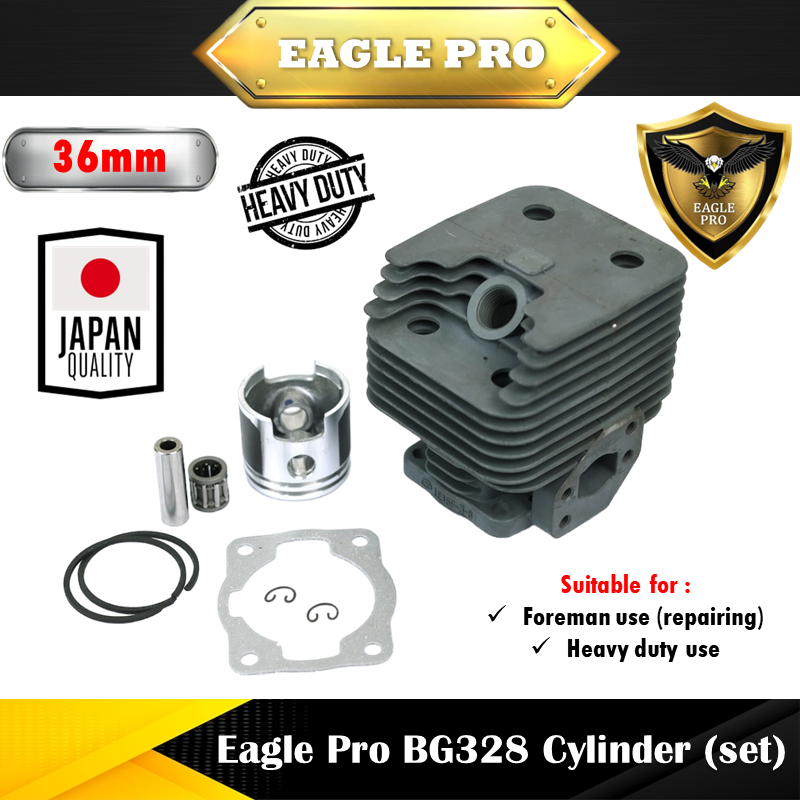 Eagle Pro Block Mesin Rumput Tanaka BG328 Cylinder STIHL FR3001 Piston ...