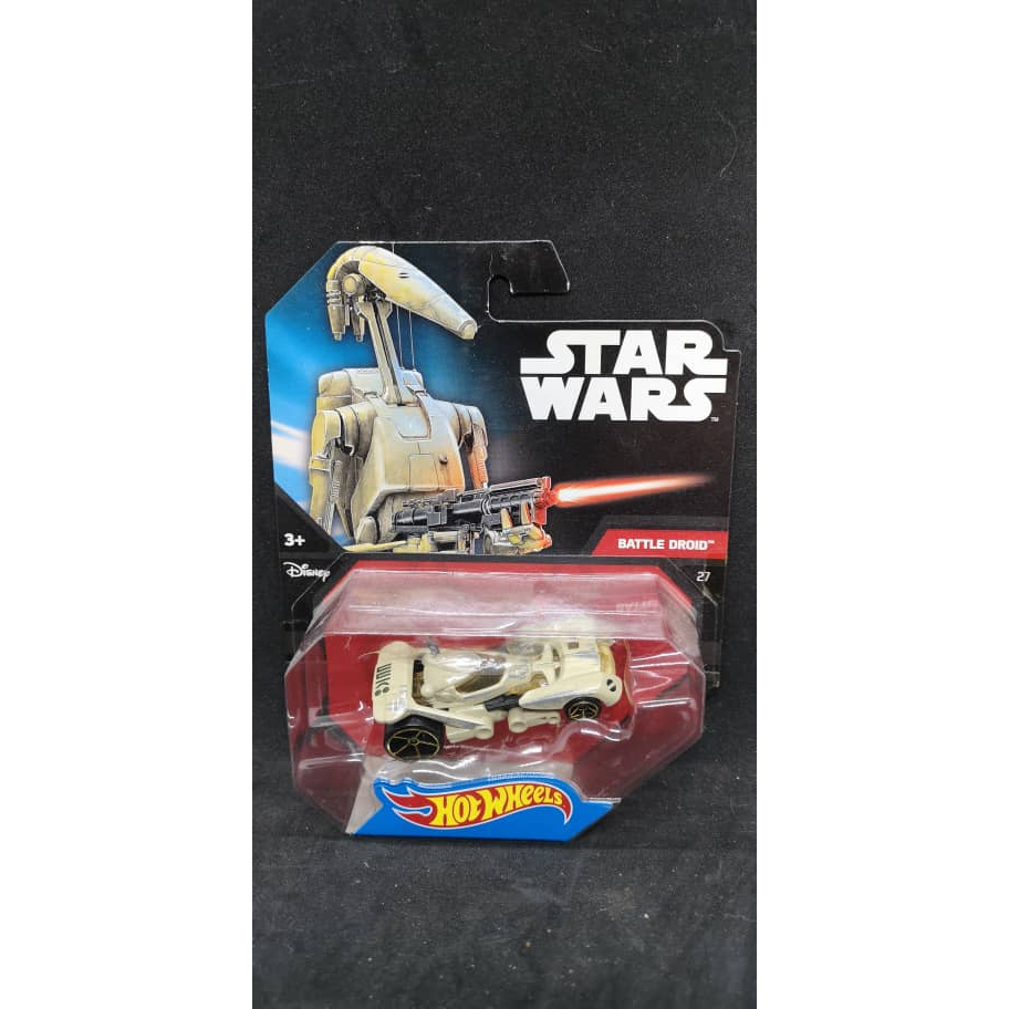 Hotwheels Star Wars Character Cars Battle Droid | Shopee Malaysia