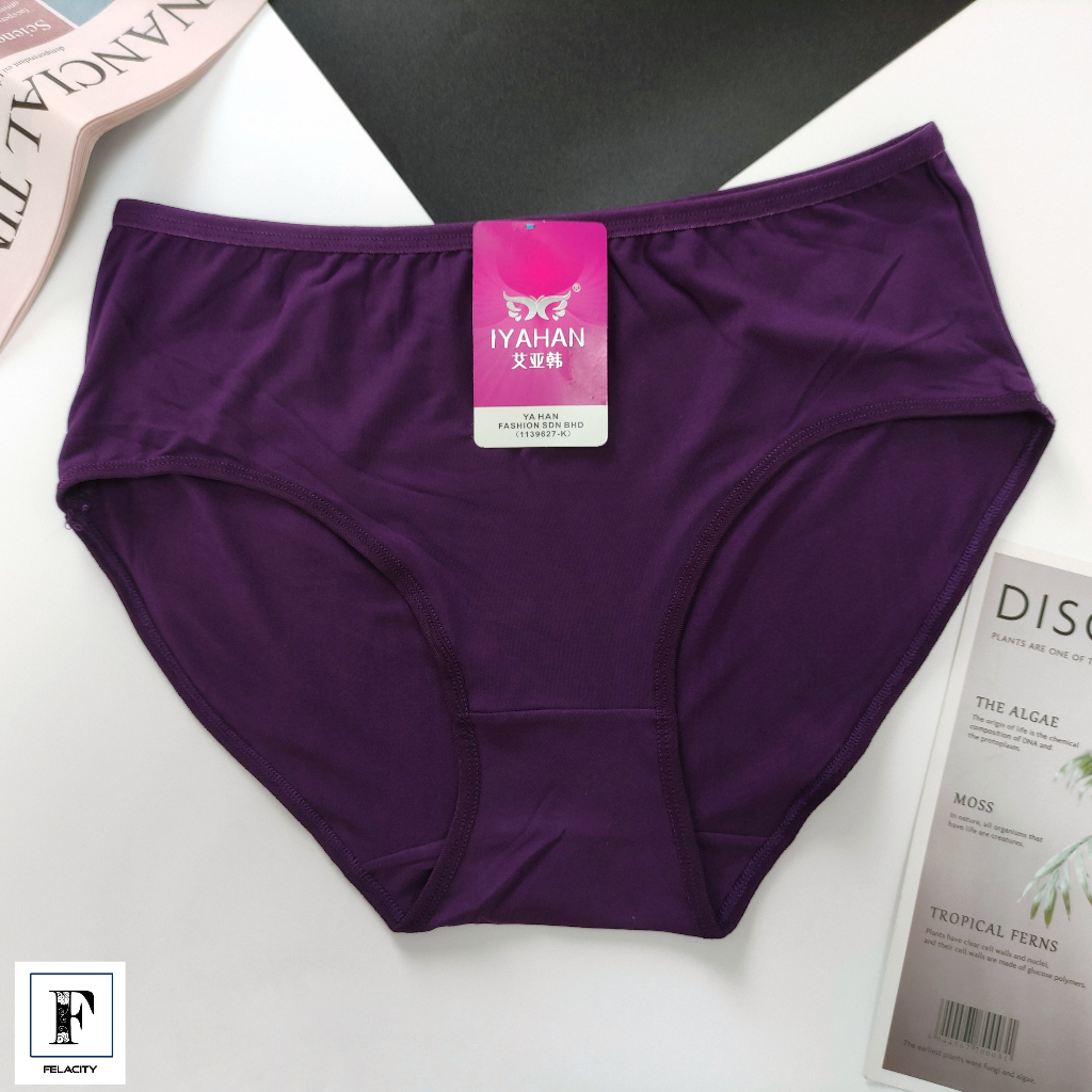 Stretchable Plus Size Underwear Spender Panties M-XXXXL / Seluar Dalam ...