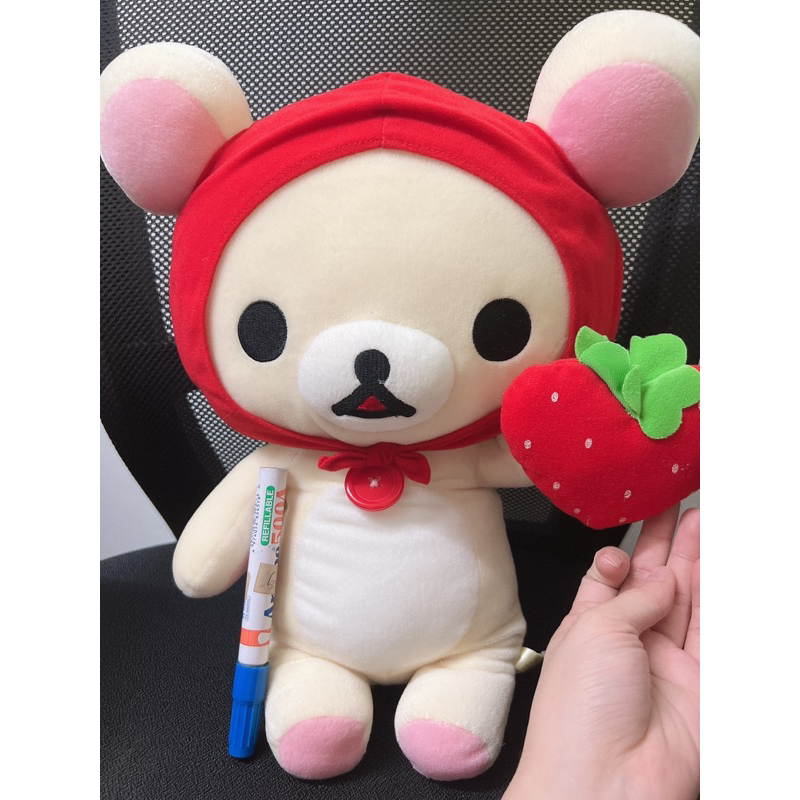 SAN-X Rilakkuma korilakkuma strawberry XL plushies | Shopee Malaysia