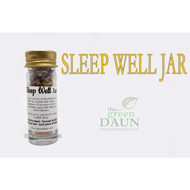 Sleep Well Jar of Crystals for Sleeping Insomnia Good Sleep [Made by ...