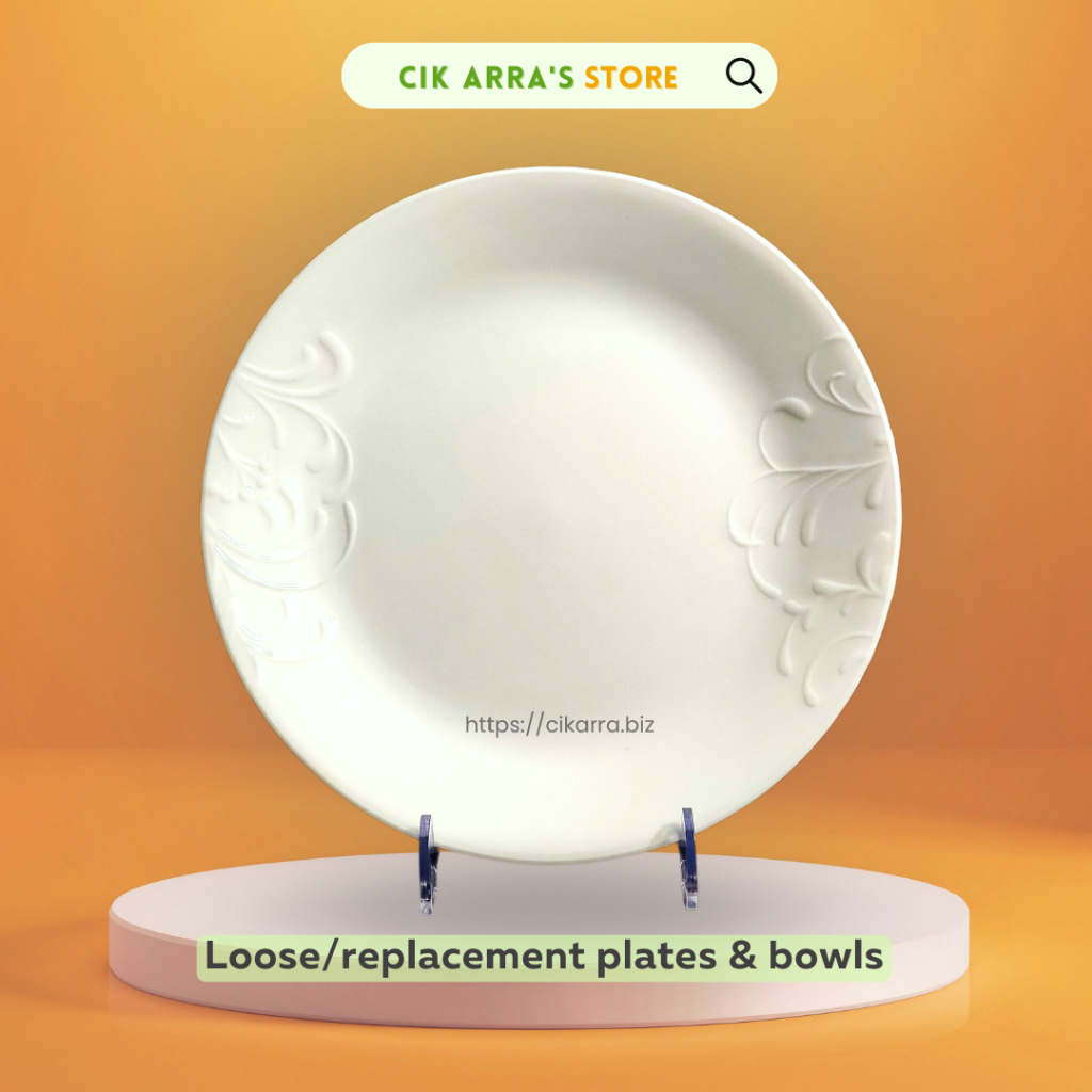 Corelle Madeline Embossed Loose Replacement Plates Bowls (Sold ...