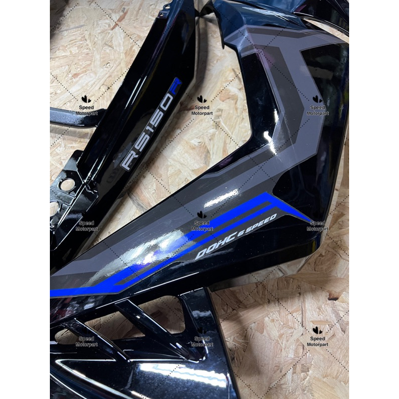 HLD COVER SET HONDA RS150 BLACK DESIGN ROBOT 2022 | Shopee Malaysia