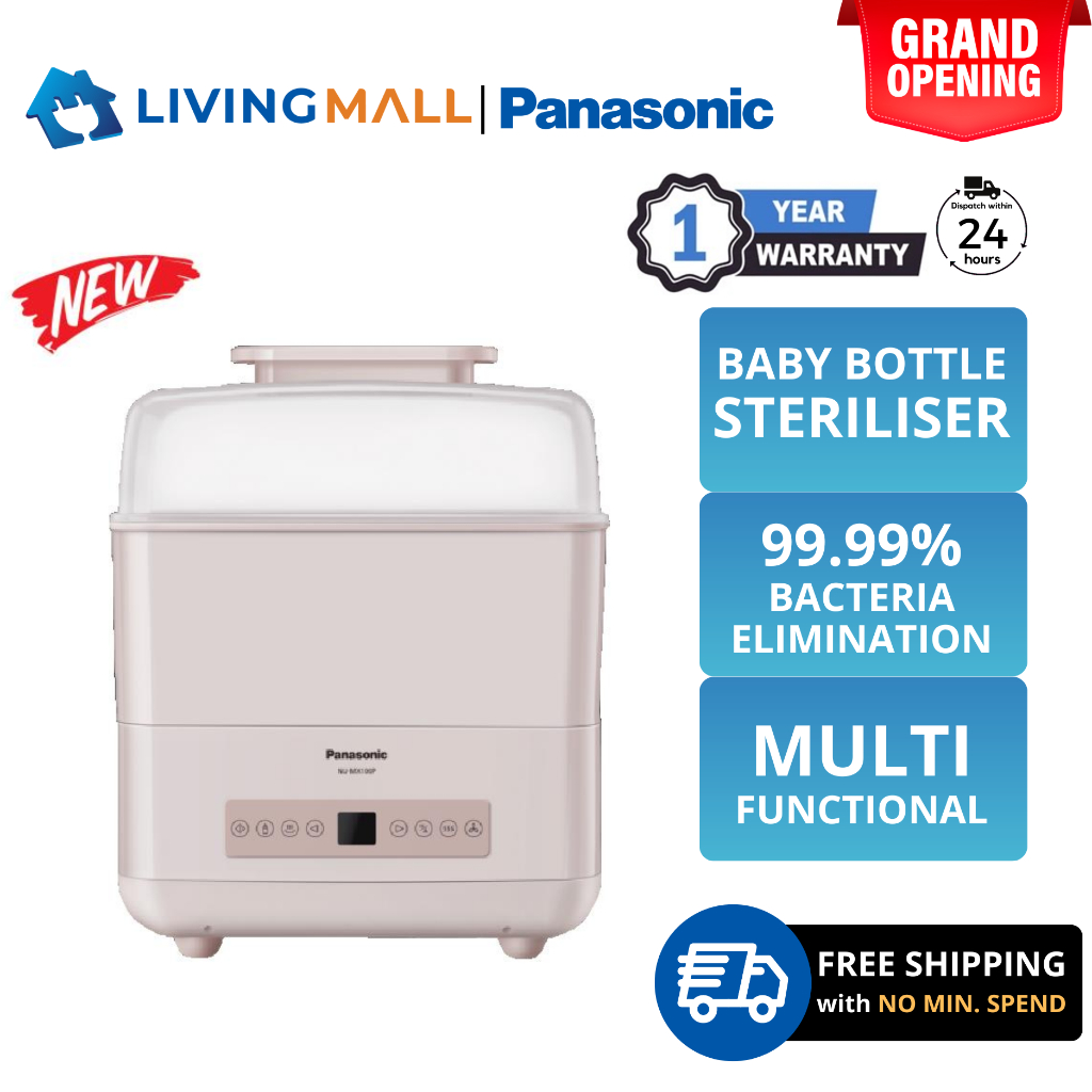 [𝐅𝐑𝐄𝐄 𝐃𝐄𝐋𝐈𝐕𝐄𝐑𝐘] PANASONIC NU-MX100 BABY BOTTLE STEAM STERILISER AND ...