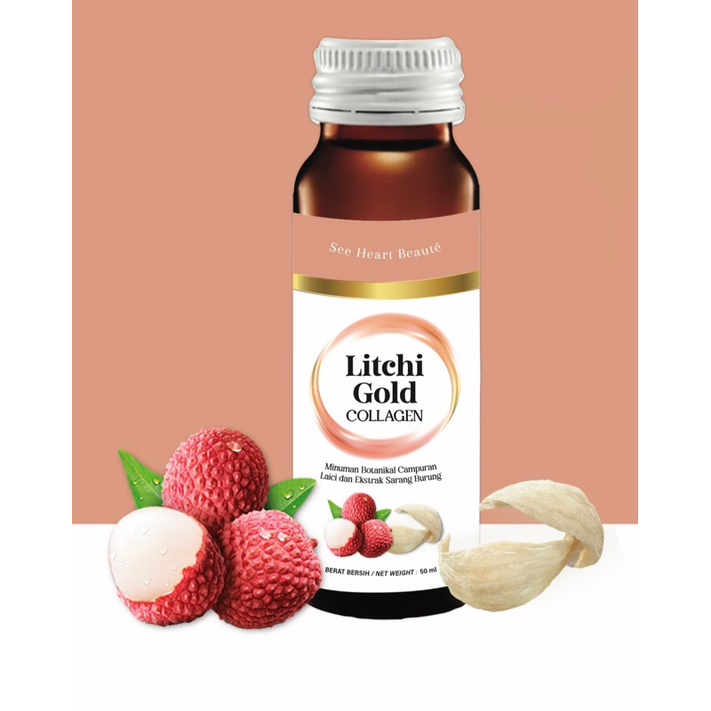PROMO Litchi GOLD Collagen 50ml - PROMO PRICE (Buy 2 box get 16 bottles ...
