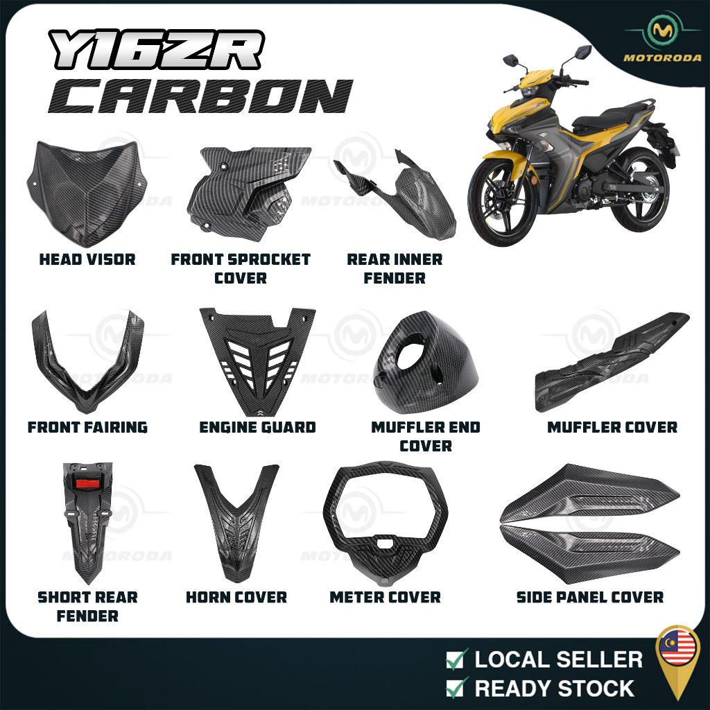 Cover Part Y16 Y16ZR (Carbon) | Shopee Malaysia