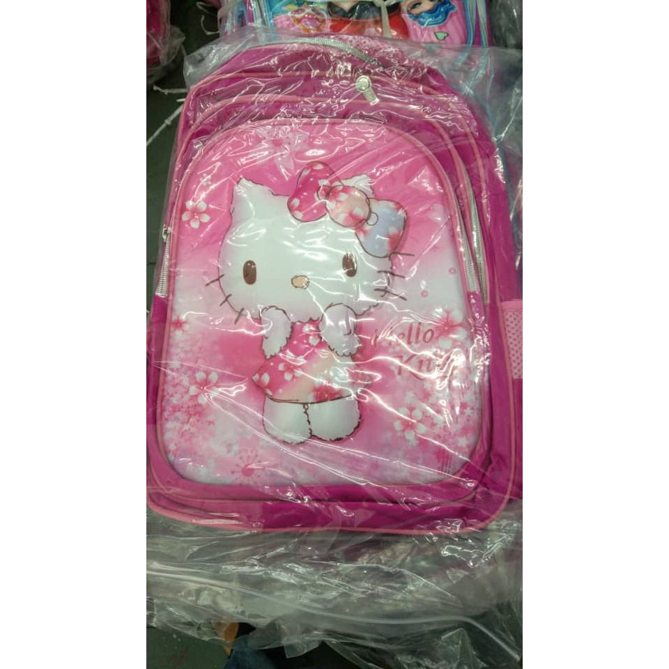 Beg Cartoon / Beg Roda / Beg Trolley Sekolah Tadika / Sekolah Rendah ...