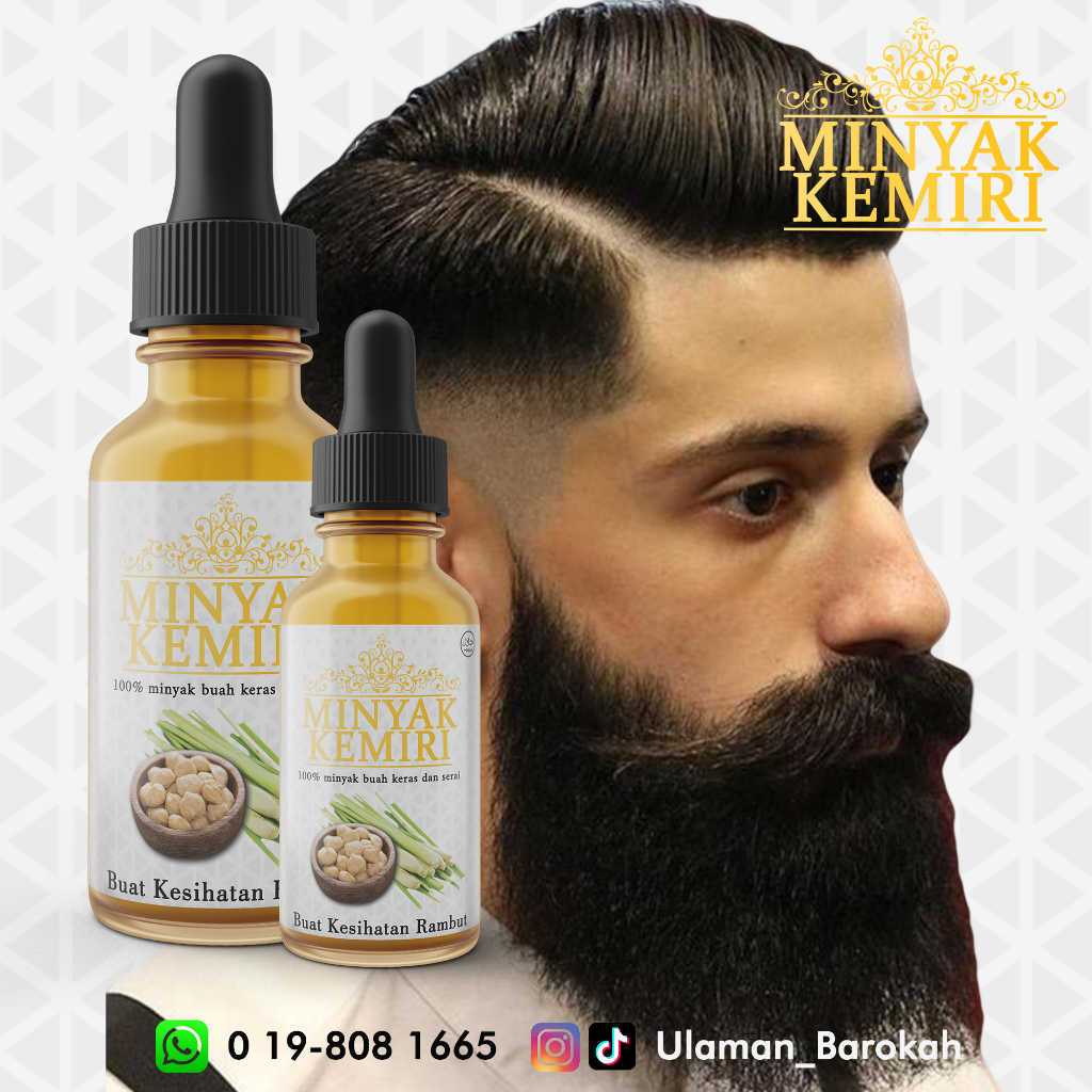 Pelebat Rambut Minyak Buah keras dan serai | Shopee Malaysia