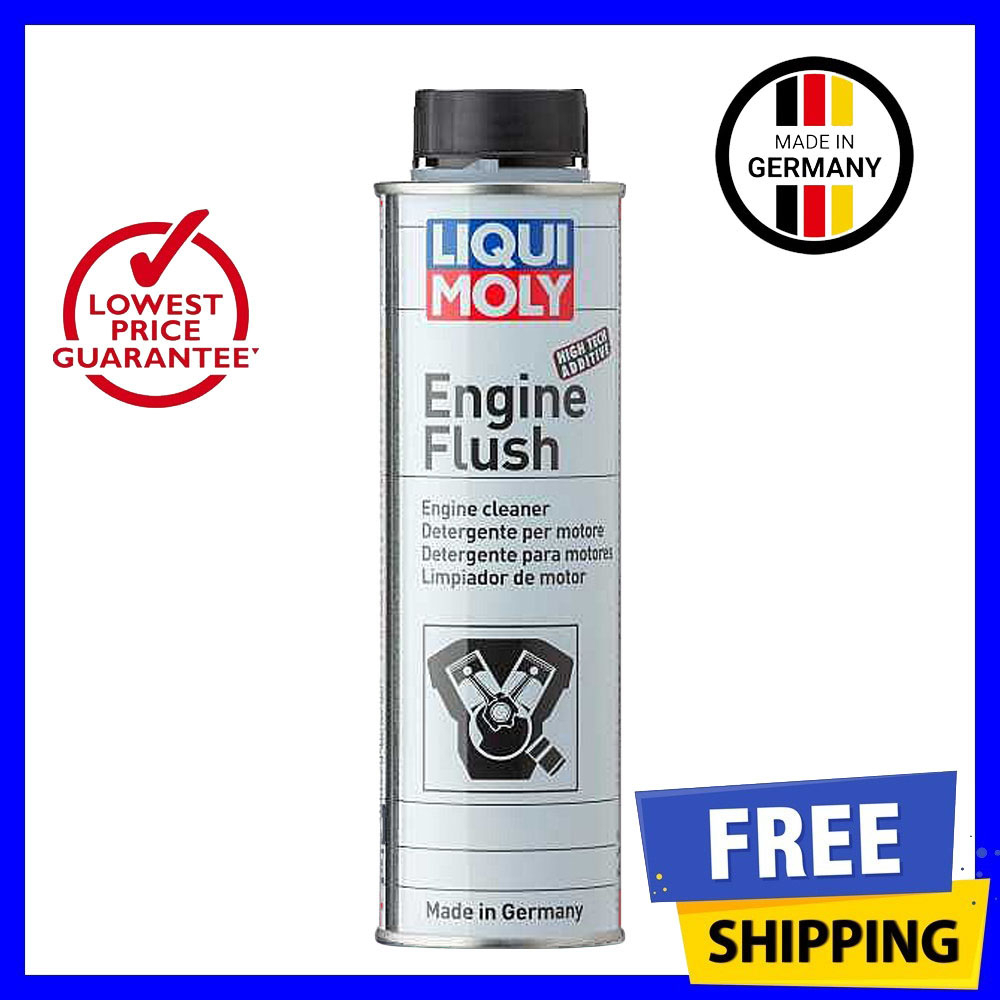 Liqui Moly ENGINE FLUSH (2678) + OIL ADDITIVE + INJECTION CLEANER (3 IN 1) | Shopee Malaysia