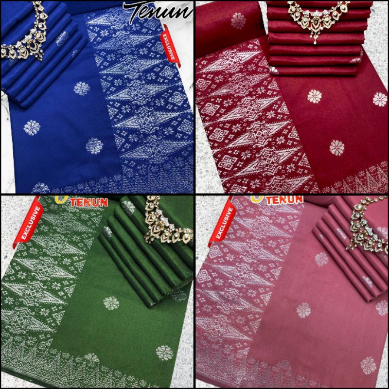 SONGKET TENUN BUNGA TABUR~Bidang 45/4M | Shopee Malaysia