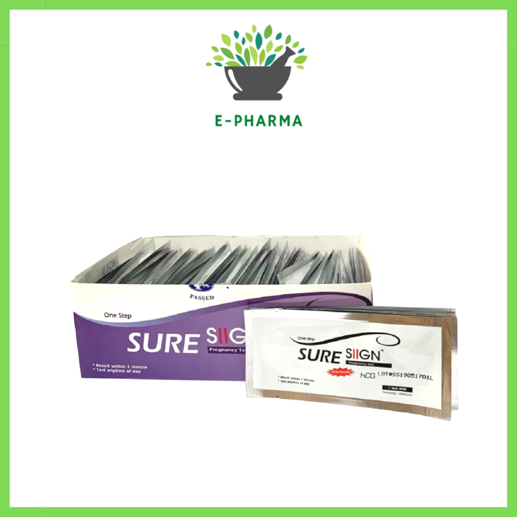 Suresign Pregnancy Test 1's, Ujian Kehamilan kit | Shopee Malaysia