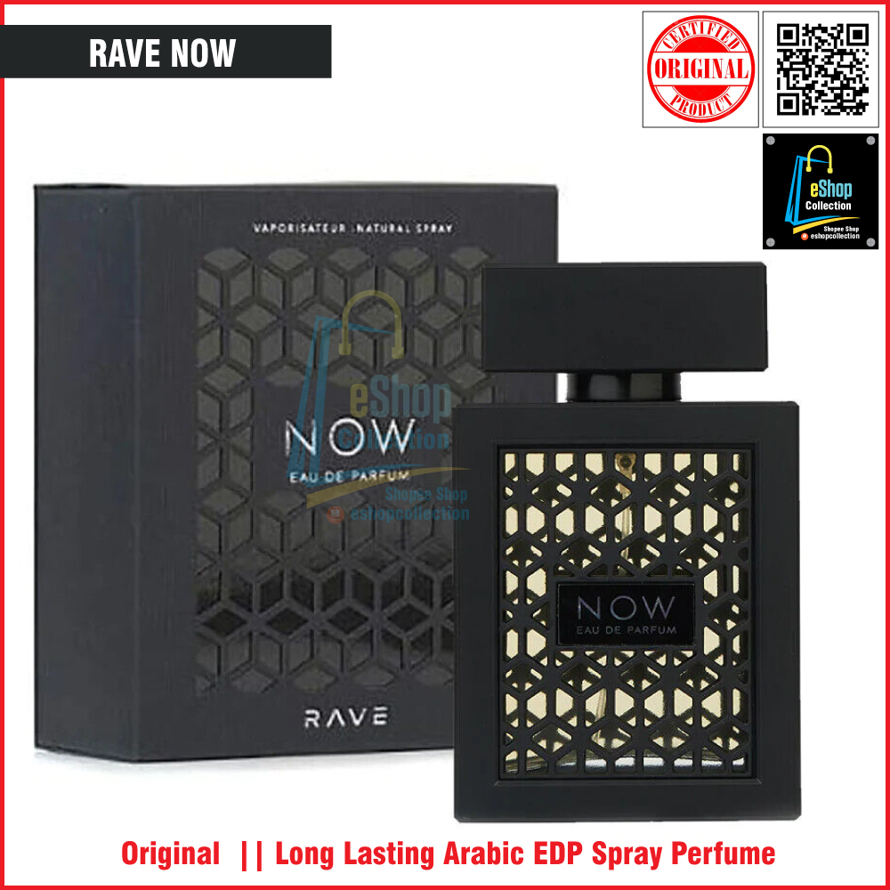 RAVE NOW / Rave NOW INTENSE / Rave Now Rouge PERFUME FOR MEN 100 ML EDP ...