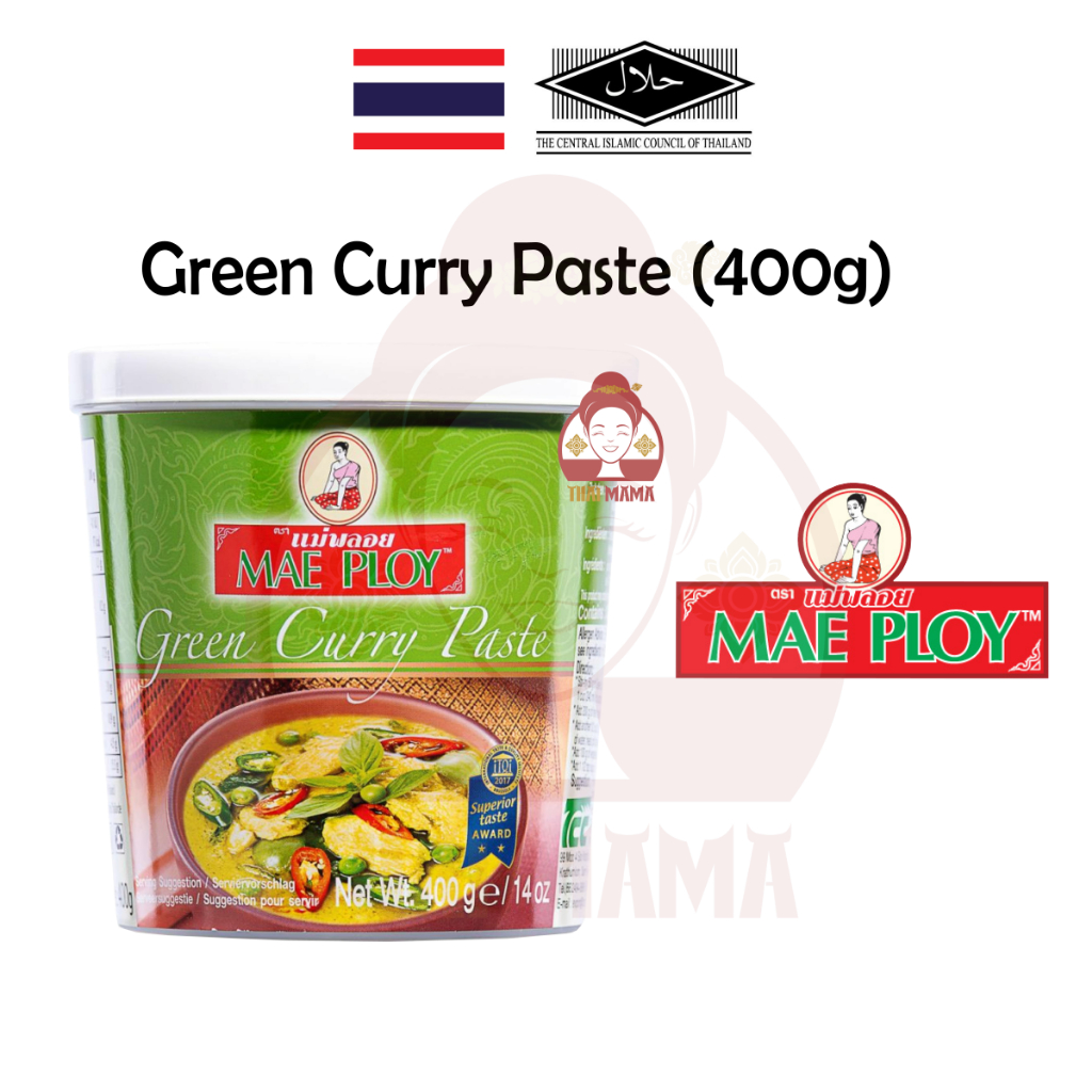 Mae Ploy Curry Paste 400g ( Tom Yum Paste / Green Curry Paste / Red ...