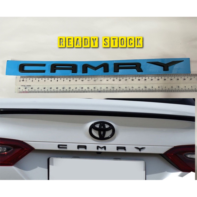 emblem camry toyota camry emblem hitam emblem camry black | Shopee Malaysia