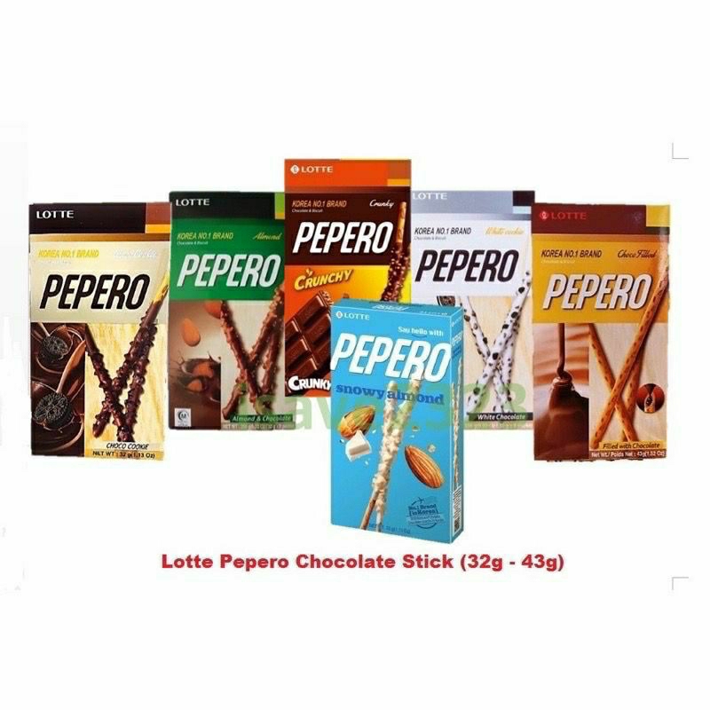 Lotte Pepero Big Pack 256g (8 packs x 32g) | Shopee Malaysia