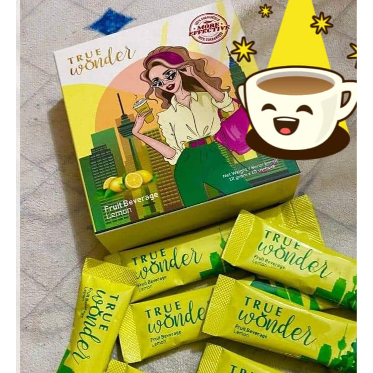 Wonderfruity NEW PACKAGING TRUE WONDER LEMON | Shopee Malaysia