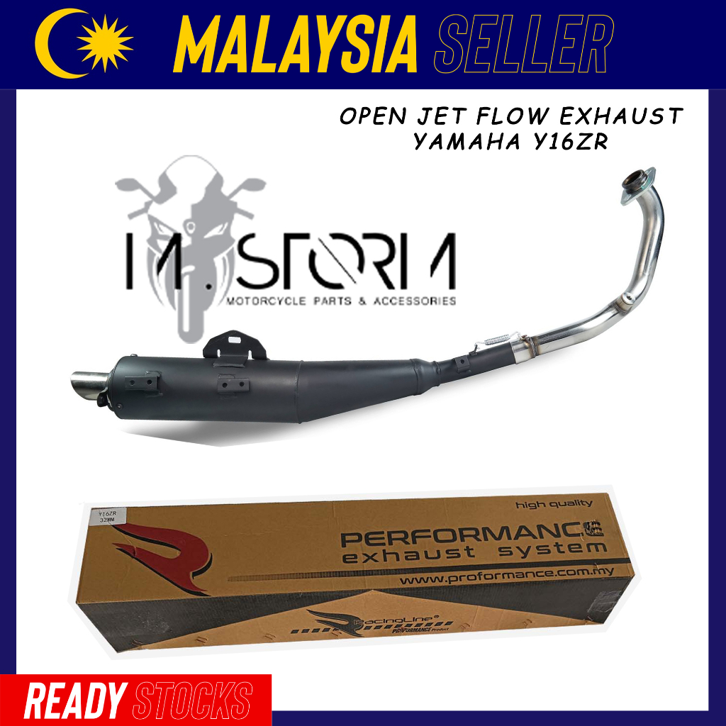 Exhaust Racingline Jet Flow for Yamaha Y16ZR | Shopee Malaysia