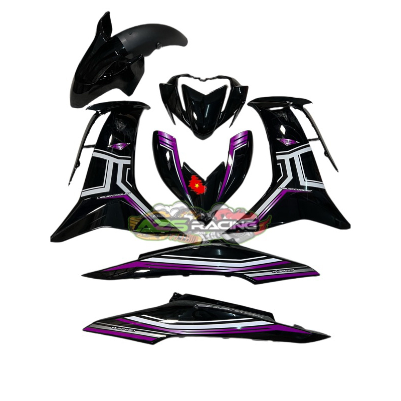 COVERSET LC V8 EXCITER PURPLE | Shopee Malaysia