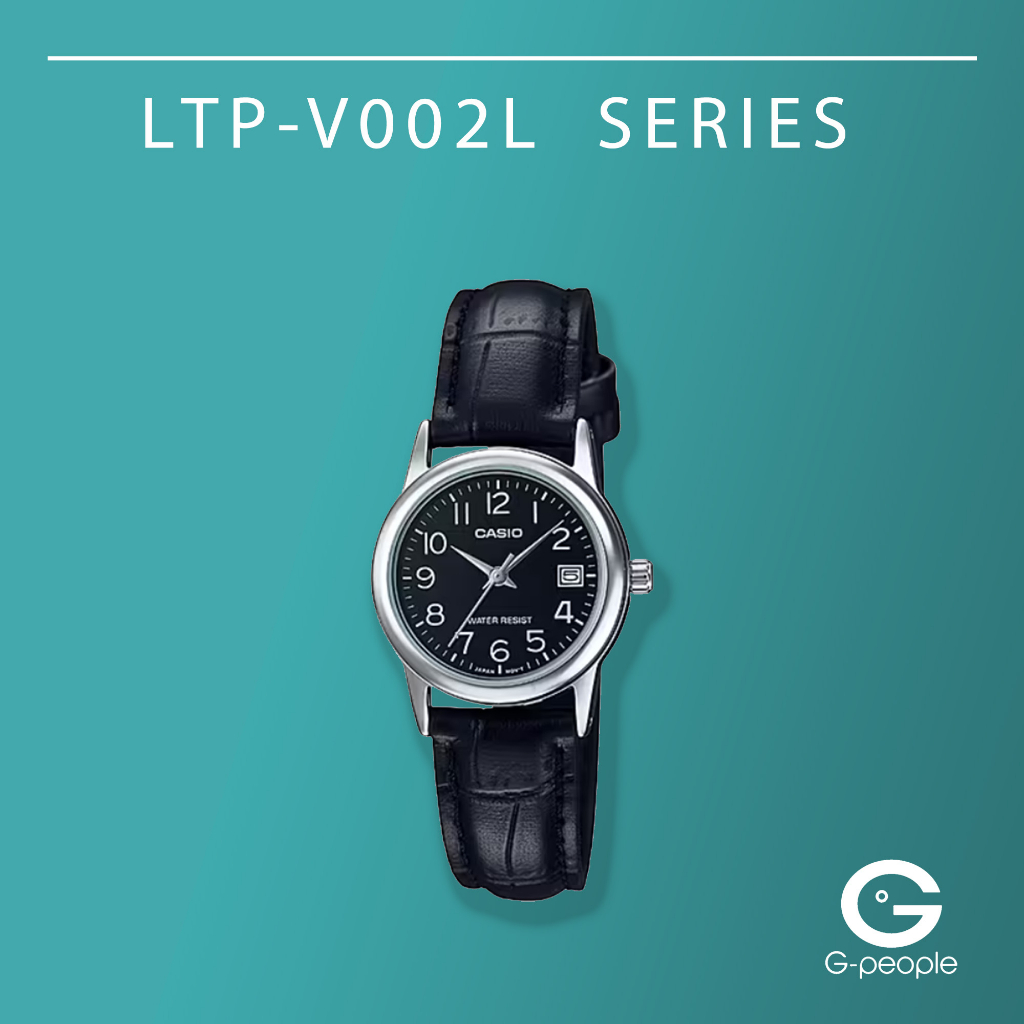 CASIO LTP-V002L-1BV / LTP-V002L-1B / LTP-V002L WOMEN'S WATCH 100% ...