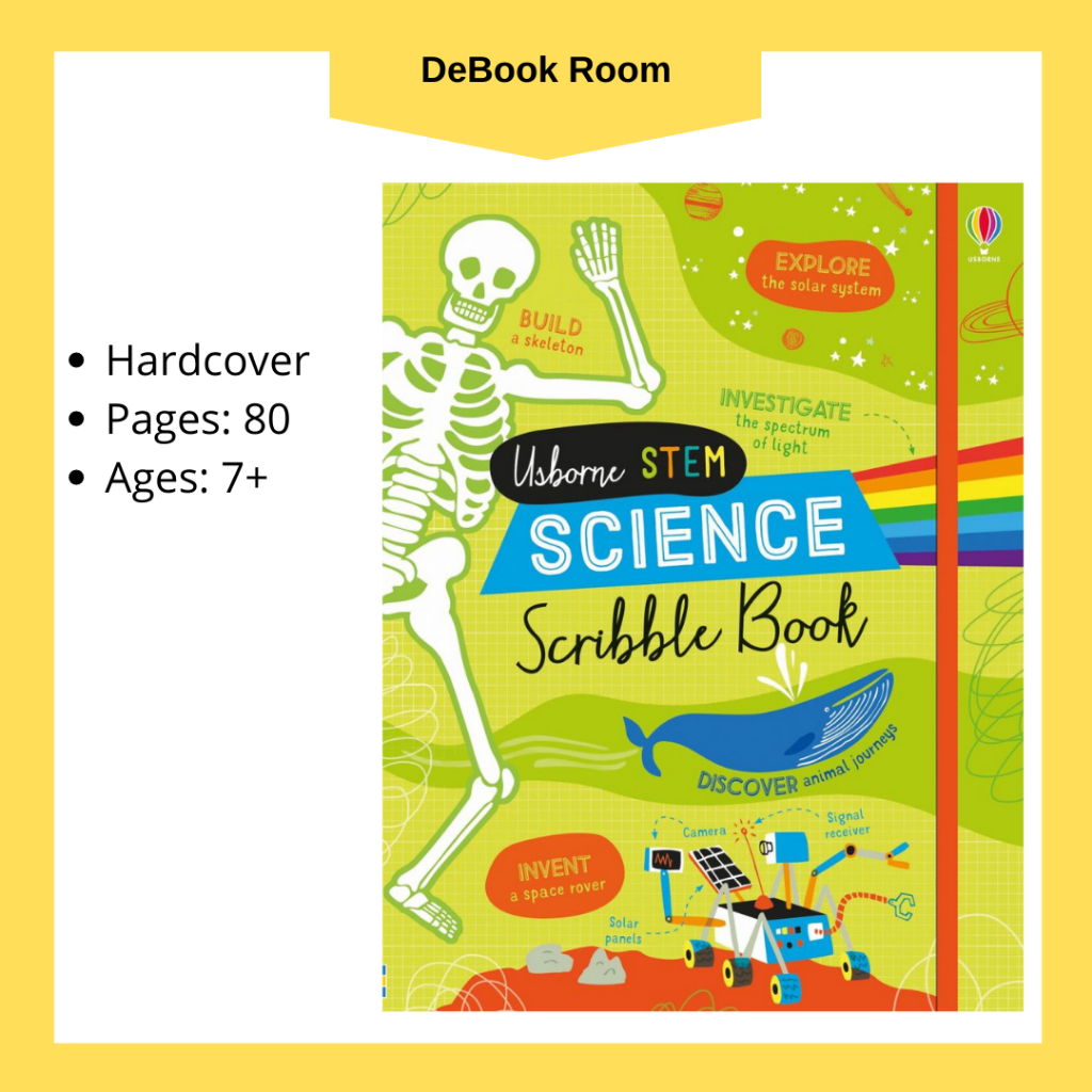 Usborne Kids Educational Activity Book Science Scribble Book | Shopee Malaysia