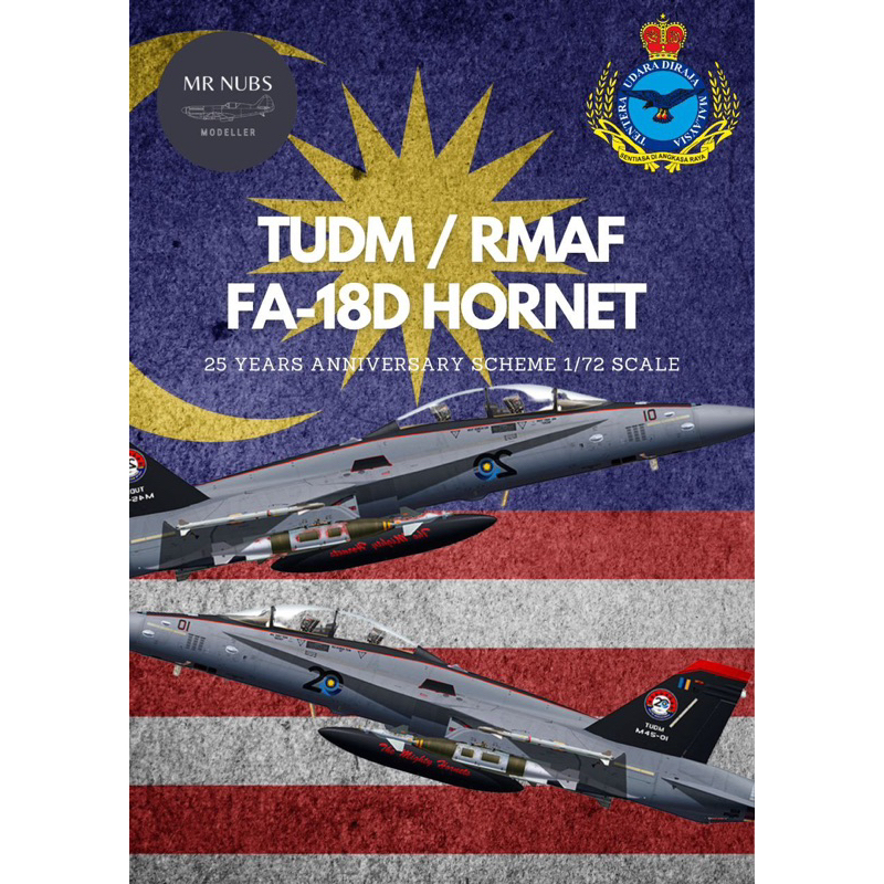 1:72 Scale Tudm/Rmaf F/A-18D Hornet Mighty Hornet Scheme | Shopee Malaysia