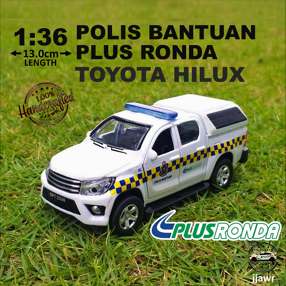PLUS RONDA HILUX: 1:36 PLUS Ronda Polis Bantuan Highway Patrol Pickup ...