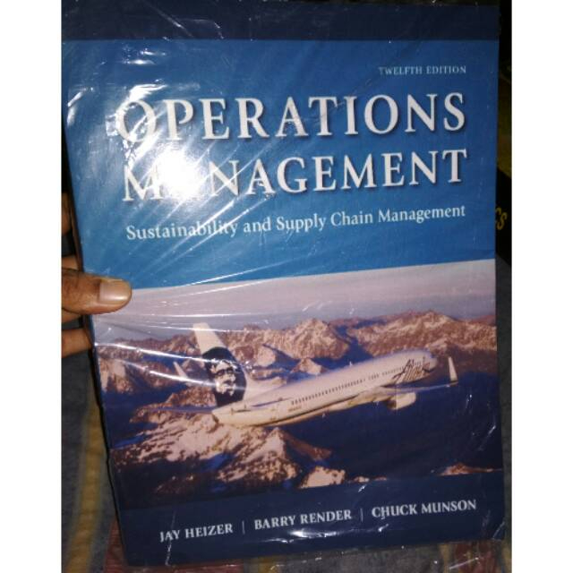 (Almost new) Operations Management Sustainability and Supply Chain ...