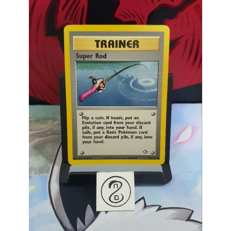 Pokemon TCG : Super Rod 103/111 // Unlimited Neo Genesis (2000 ...