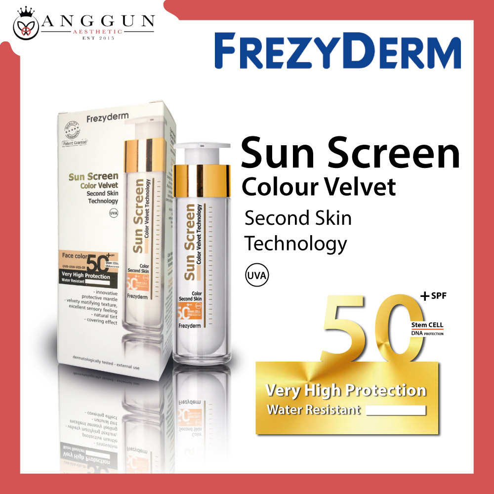 Original FrezyDerm Sun Screen Color Velvet | Second Skin Technology ...