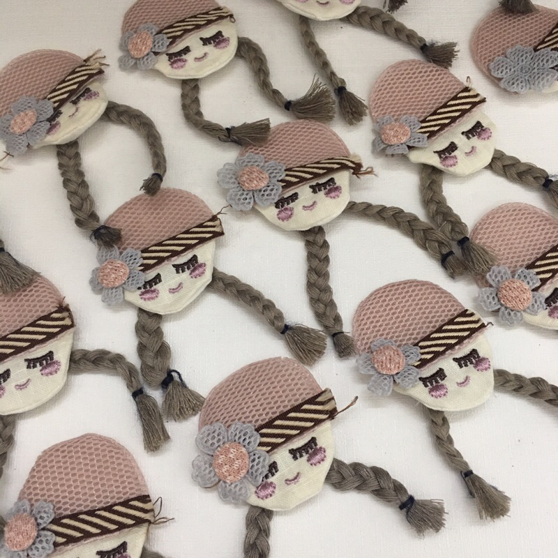 Handmade Fabric Doll Braid Head for DIY Sew,Glue,Craft,Door Gift Décor ...