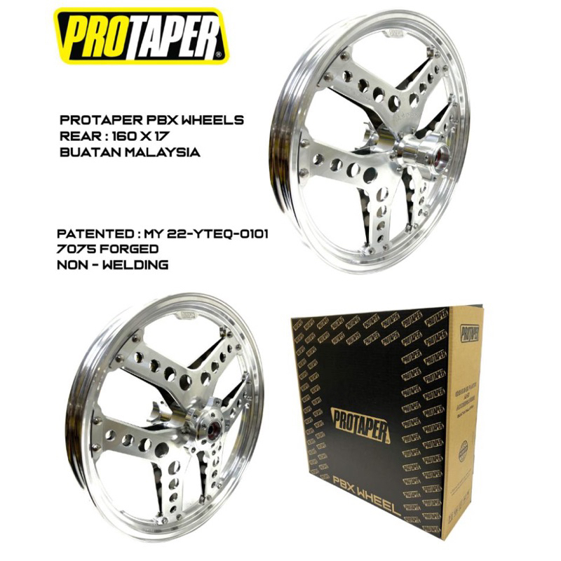 PROTAPER PBX WHEELS FORGED SPORT RIM | Shopee Malaysia