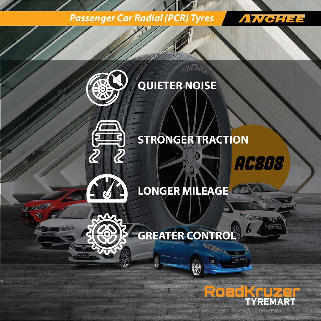 155/65R13; 165/65R13; 175/70R13; 185/60R14; 185/70R14; 185/55R15; 185/65R15; 195/50R15; 205 ...