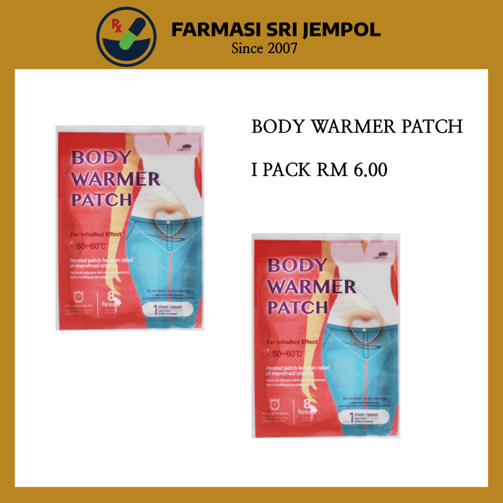 Body Warmer Patch (1 sheet) | Shopee Malaysia