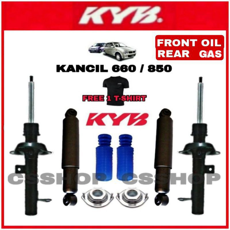 KYB PERODUA KANCIL 660 KANCIL 850 SHOCK ABSORBER FRONT OIL AND REAR OIL ...