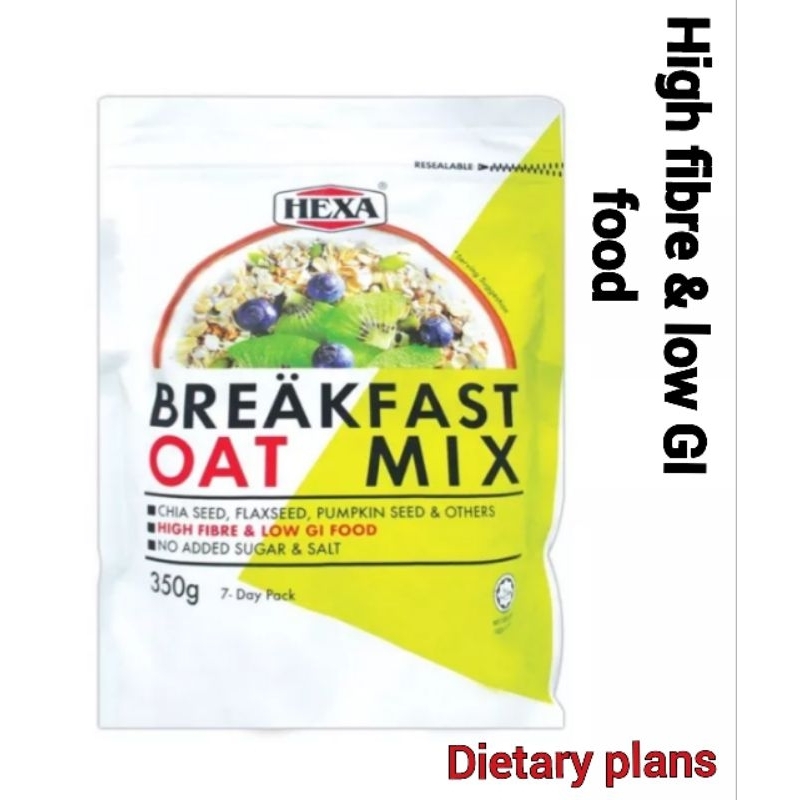 HEXA Breakfast Oat Mix Fitness Slim 350g | Shopee Malaysia