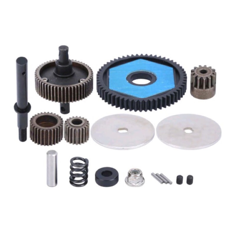 SCX10 Transmission Gears 32 Pitch 56T Spur Gear 13T Pinion and Slipper ...