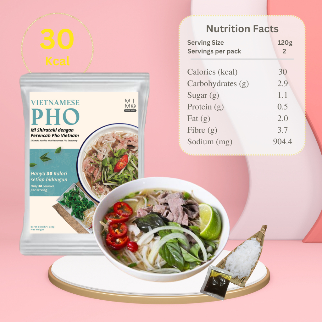 MIMO Konjac Rice Konjac Noodle Shirataki Rice Noodle Konjac Kurus slim ...