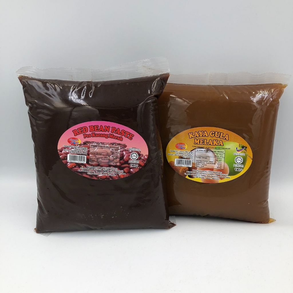 Kaya Gula Melaka / Red Bean Unggul World Pes Kacang Merah 1KG 红豆馅料 ...